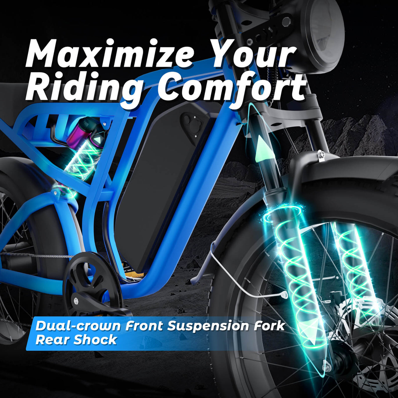 Bluvall SU8 Moped Ebike 1500w 32mph 80miles – Bluvall.uk